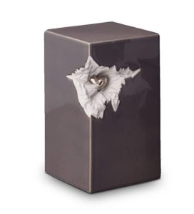 Square Encased Heart Urn - Urns for Ashes